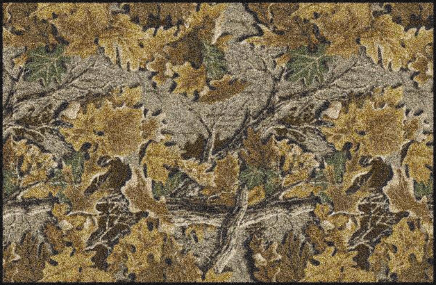 Advantage Realtree Leaves & Branches Camouflage Nylon Area Rug Advantage Realtree Leaves & Branches Camouflage Nylon Area Rug