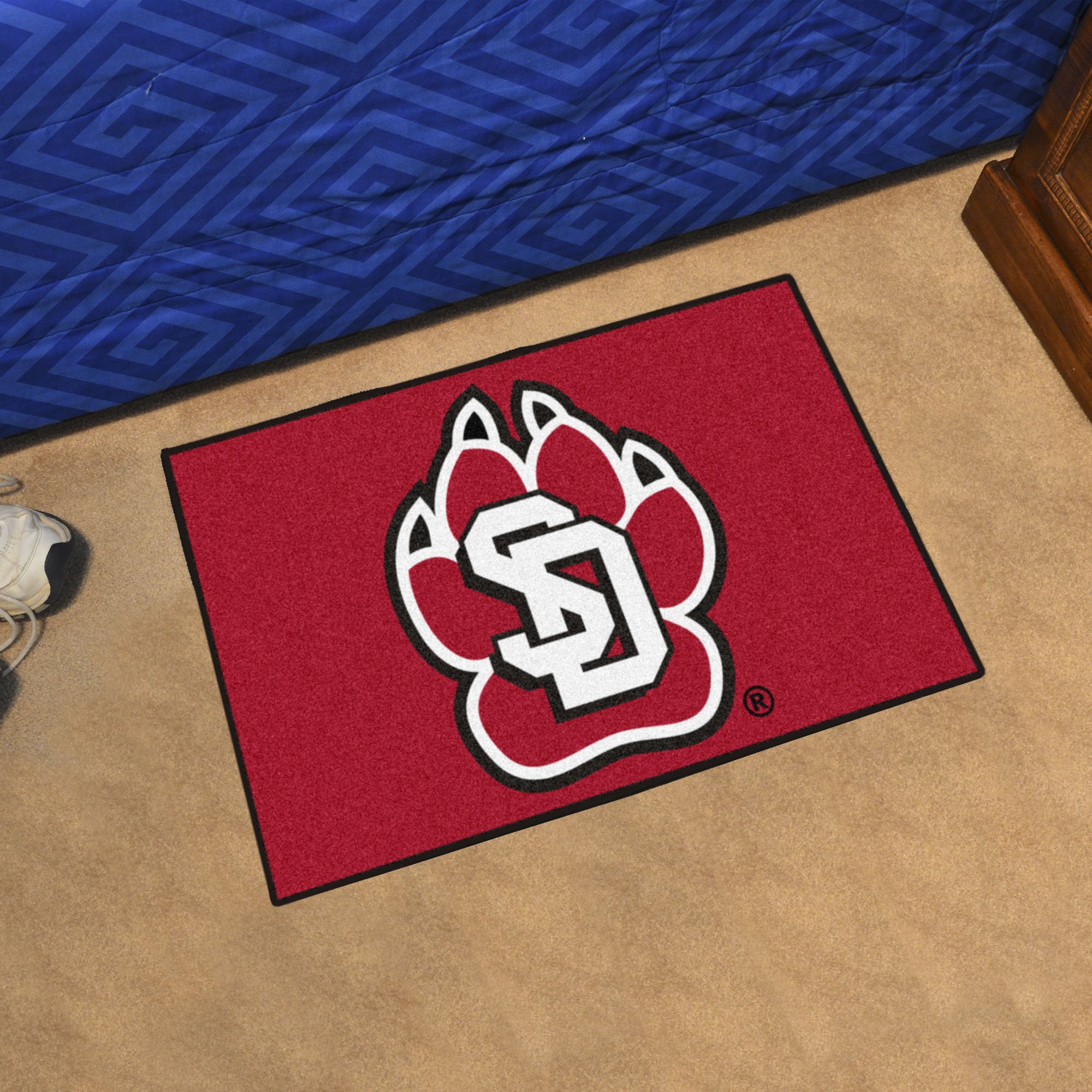 University of South Dakota Coyotes Starter Doormat - 19x30 University of South Dakota Coyotes Starter Doormat - 19x30