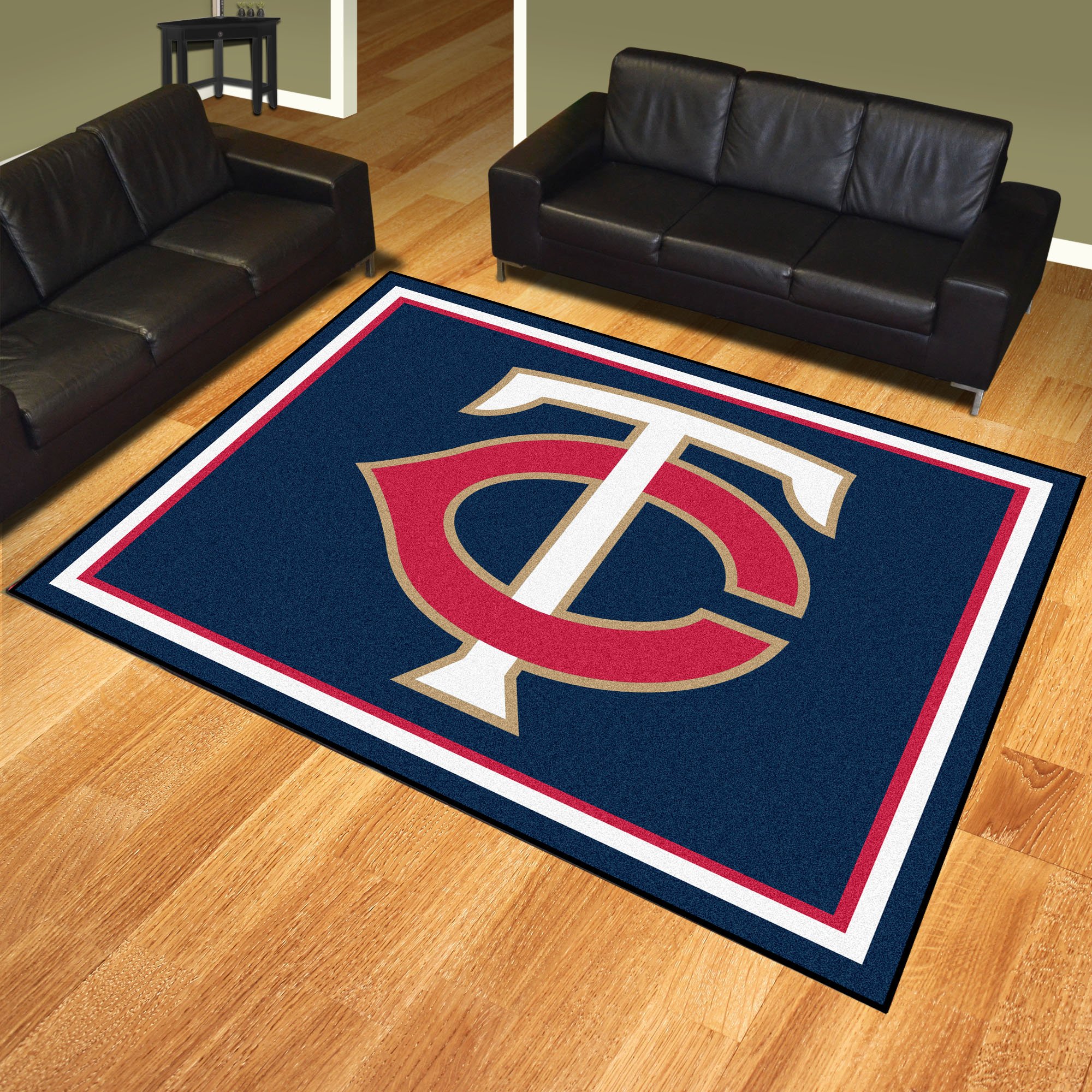 Minnesota Twins Area Rug â€“ 8 x 10 Nylon