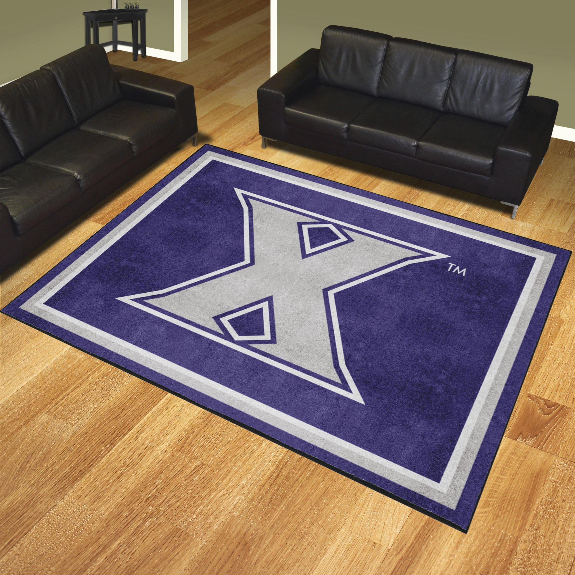 Xavier Musketeers Area Rug - 8' x 10' Logo Nylon